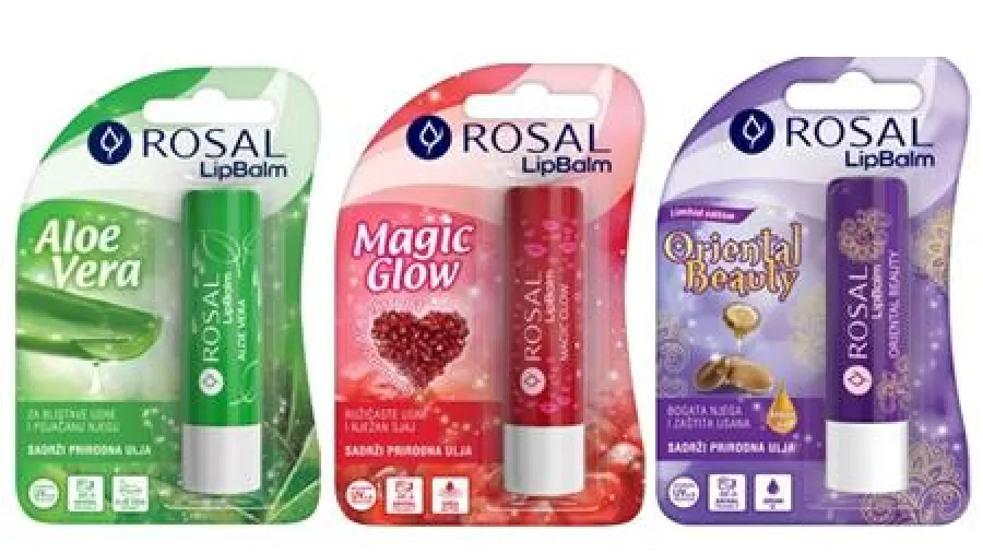 Tri nova okusa Rosal Lip Balma - Žena.hr